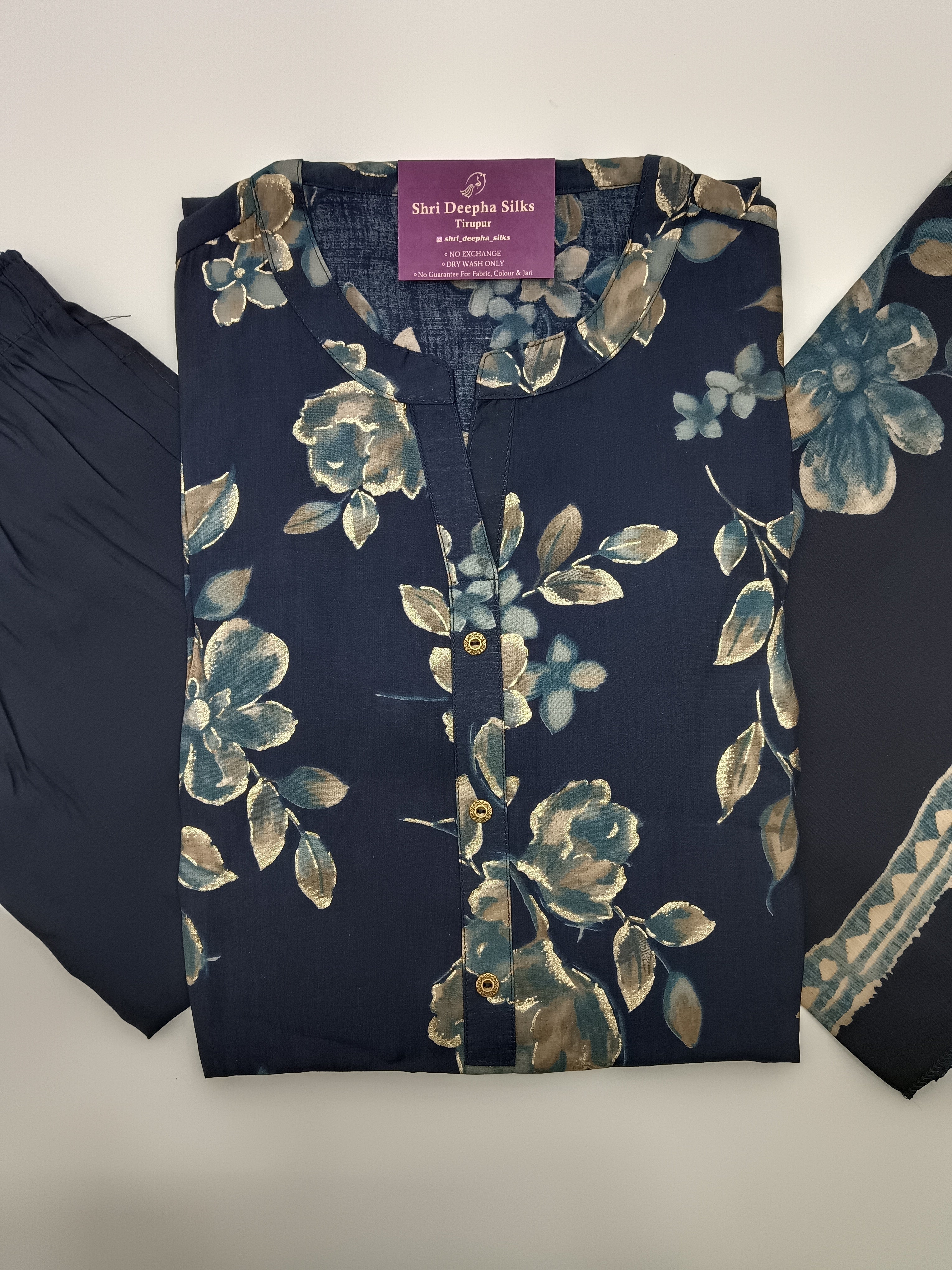 Office Wear Modal Silk 3 Pcs Salwar Set – Shri Deepha Silks