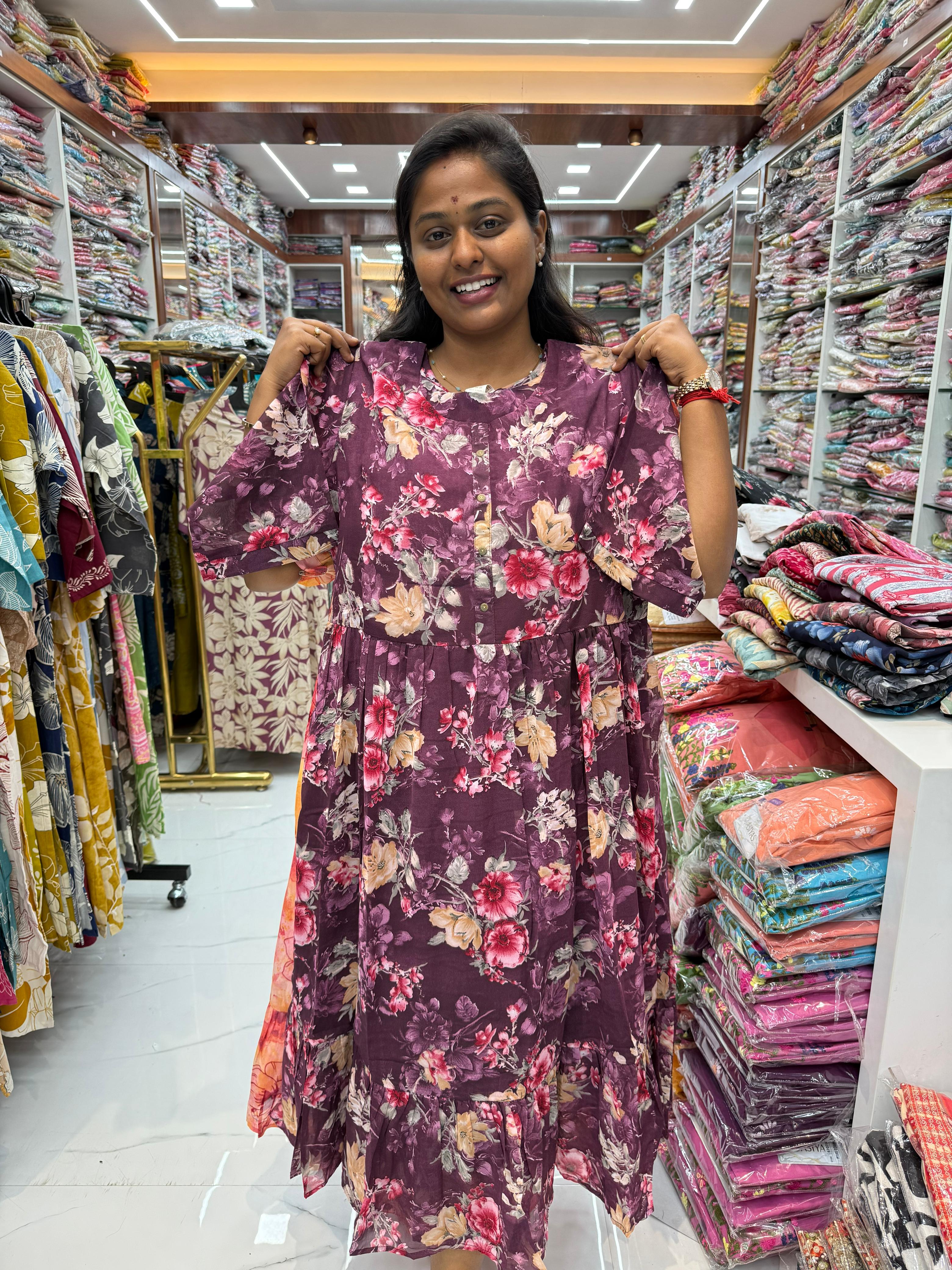 Georgette Maxi - GM06 – Shri Deepha Silks